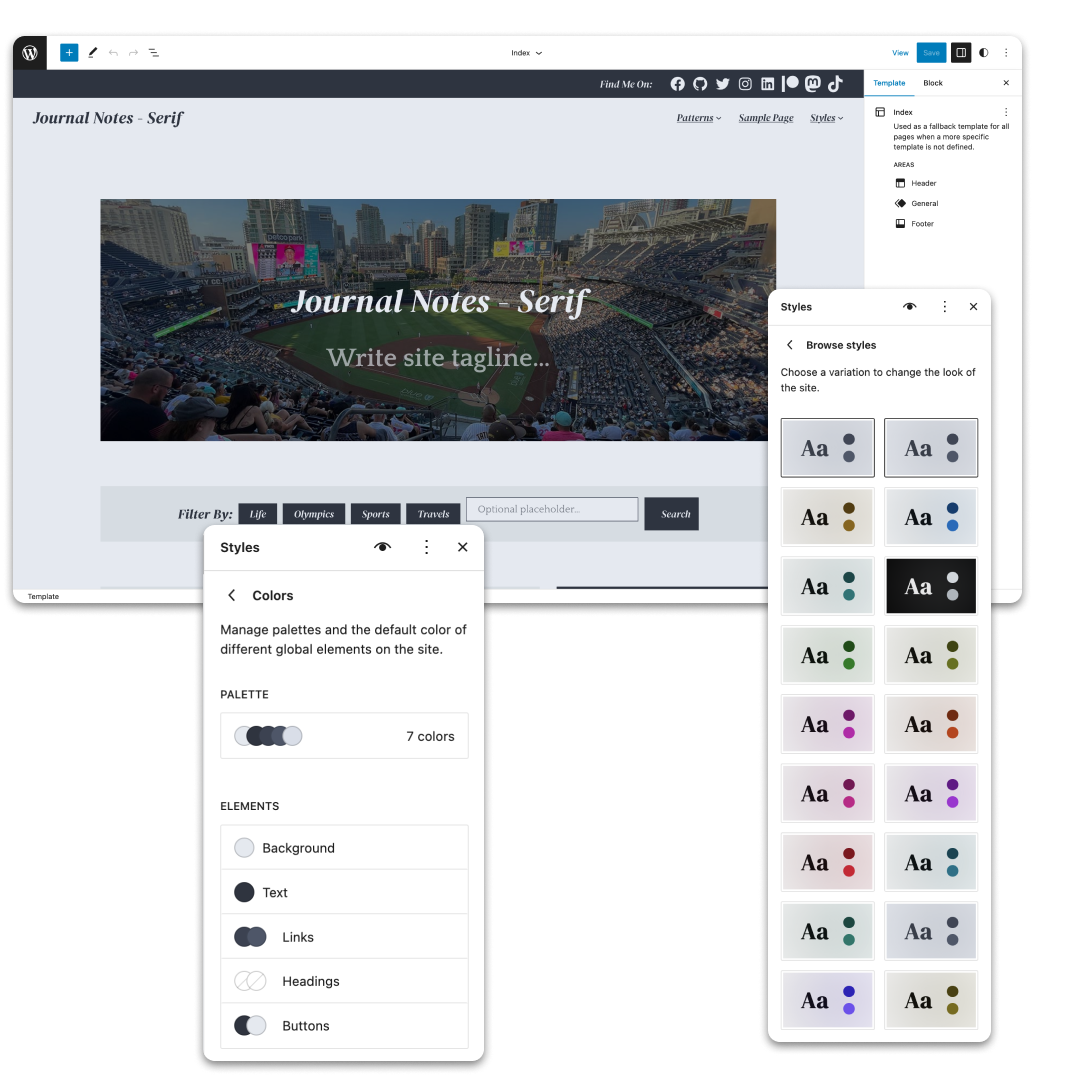 Journal Notes - Crosswinds Framework
