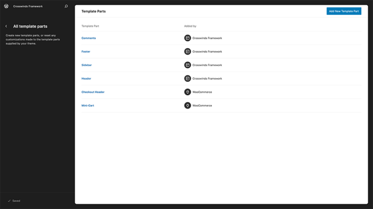 Understanding How To Create And Use Template Parts Crosswinds Framework
